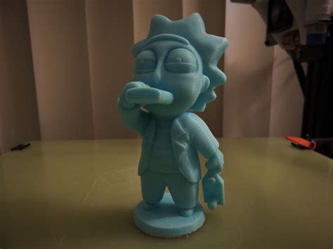 3d Printable Drunk Tiny Rick 3d Files By 3d Print Guy