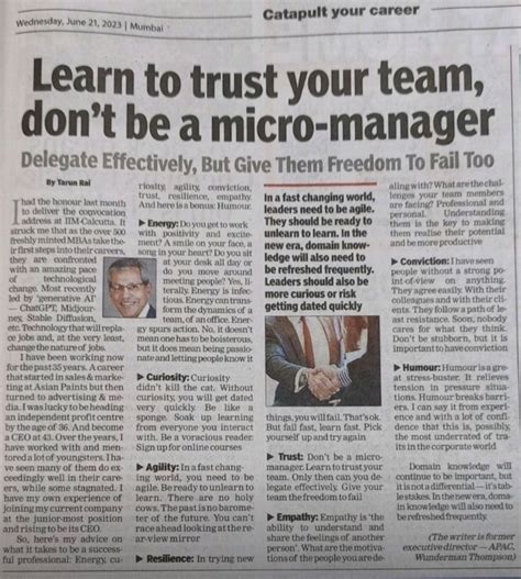 Muneeb Javaid On Linkedin In Todays Dynamic World Leaders Who Micromanage Suffocate Creativity