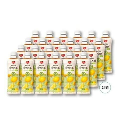 동원 보성홍차 아이스티 제로 레몬 500ml 24병 티몬