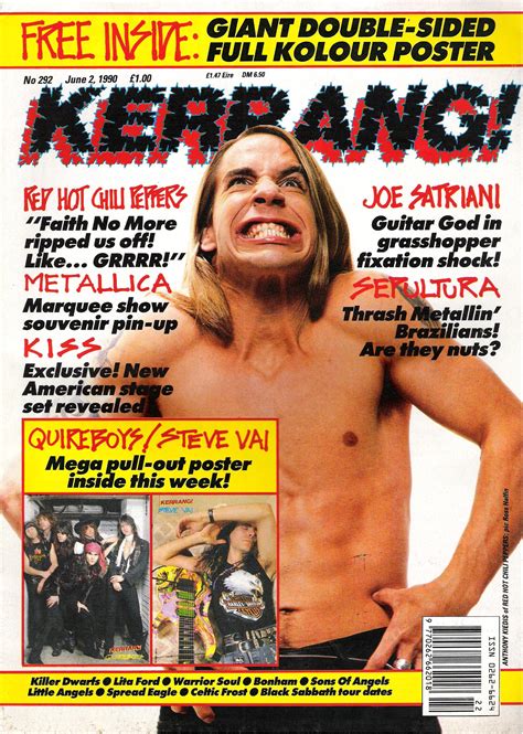 061990 Kerrang 292 Red Hot Chili Peppers Fansite News And Forum