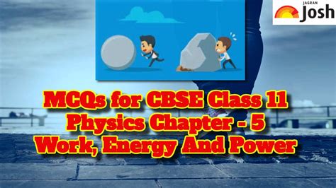 Mcqs For Cbse Class 11 Physics Work Energy And Power Download