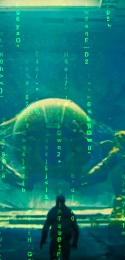 Cyber Code Matrix Wallpaper Free Download