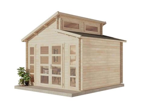 Doppel Pultdach Gartenhaus Modell Vinea 40