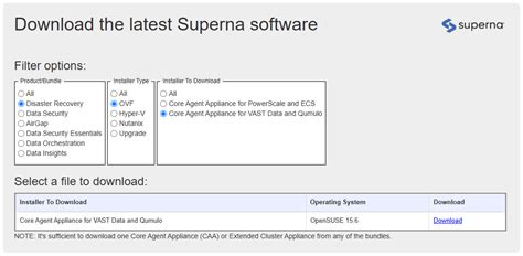 Download Superna Software Superna Eyeglass Documentation User Manuals Administration