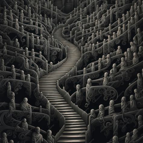 Premium Ai Image Disturbing Pattern