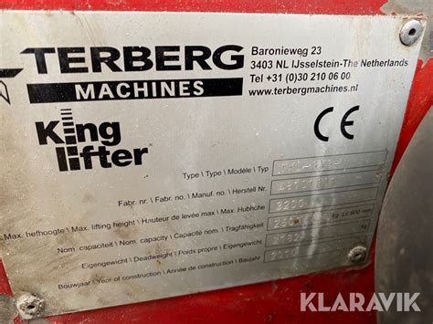 Medbringer Truck Terberg Tkl M 3x3 Aabenraa Klaravik Aukti