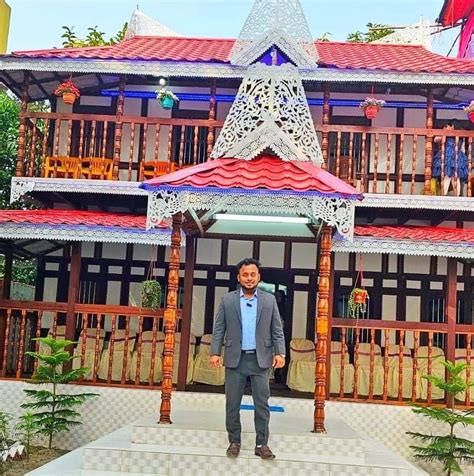 বিক্রমপুরের কাঠ ও টিনের ঘর।