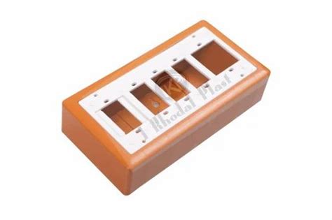 Plastic Rectangular Narrow Slots PVC Switch Board At Rs Piece In Ahmedabad