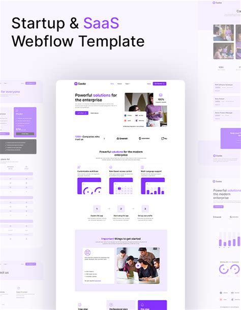 Saske SaaS HTML5 Responsive Website Template