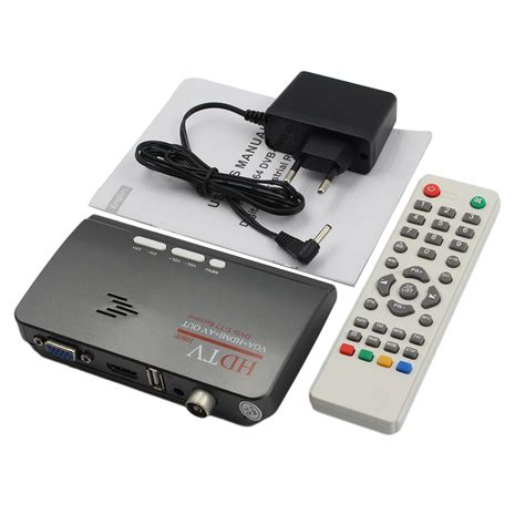 Mtv Box Set Top Box Pc Receiver Tuner External Lcd Crt Vga Tv Tuner Hd