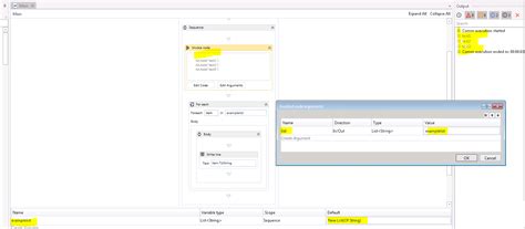 How Can I Pass A List From Invoke Code To Uipath Workflow Help