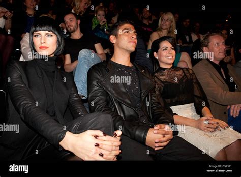 Karolina Kurkova Noah Becker Fernanda Brandao At Mercedes Benz