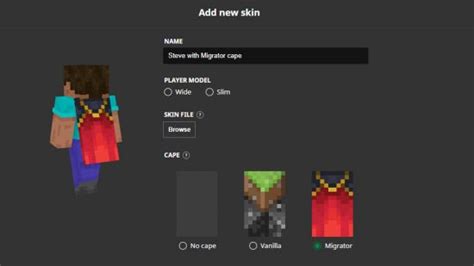 Minecraft Capes Hoe Krijg Je Een Cape In Java En Borock Pcgamesn