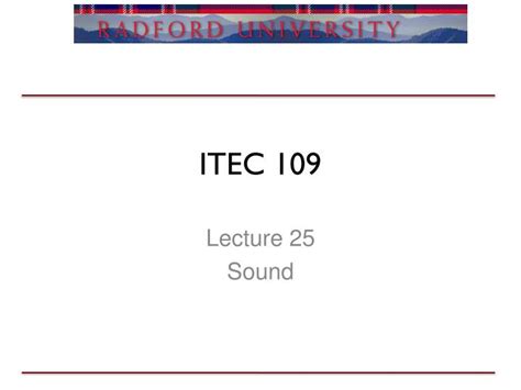 Ppt Itec 109 Powerpoint Presentation Free Download Id1624256