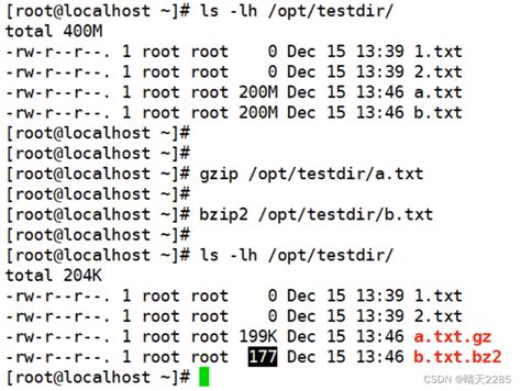 Linux操作系统中对文件的一些简单操作（包括文件的归档压缩。）linux打包目录为归档文件 Csdn博客