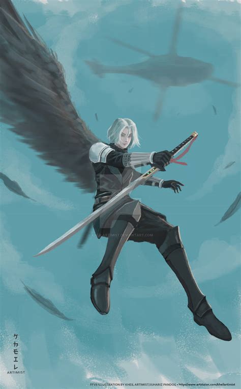 Young Sephiroth Ffvii Ever Crisis Fanart By Kheilartimist On Deviantart