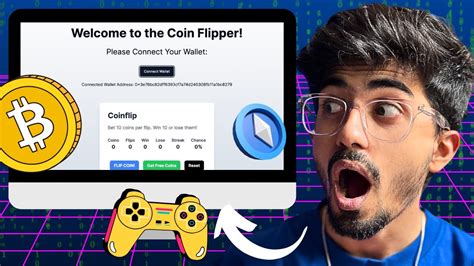 How To Make A Blockchain Based Game CoinFlip Source Code Included Ali Solanki YouTube
