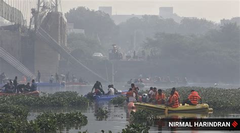 Bridge Collapse In Gujarats Morbi Kills 133 What We Know So Far