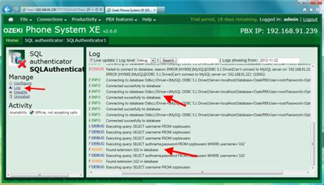 How To Configure Your Pbx To Connect To Mysql Server