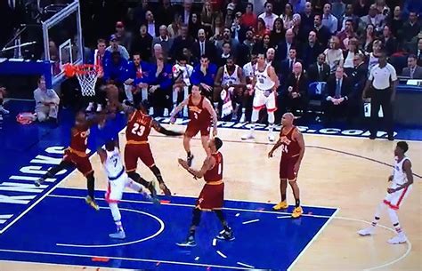 Video Lebron James Volleyball Spikes Carmelo Anthonys Shot