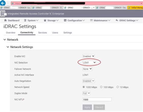 VxRail IDRAC Settings That Cannot Be Changed Dell US