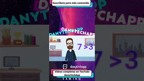 Operadores Relacionales Youtube
