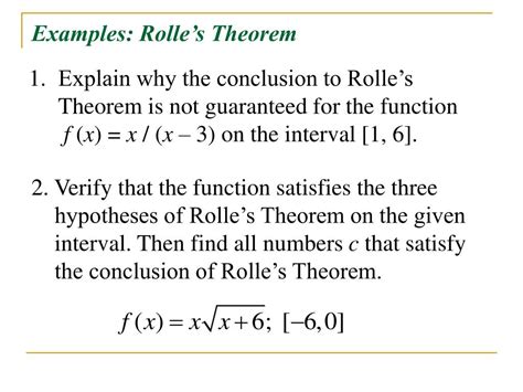 PPT 4 2 The Mean Value Theorem PowerPoint Presentation Free