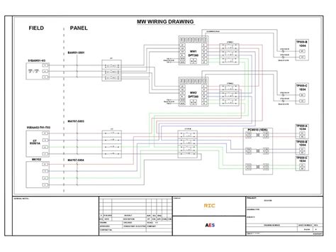 G A Drawing And Schematic Diagram For The Electrical Control Wiring