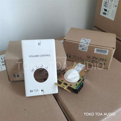 Promo Volume Control Attenuator Toa 30 Watt ZV 303 ZV 303 Diskon 33 Di