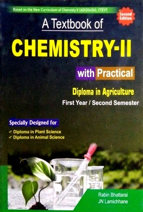 A Textbook Of Chemistry Ii With Practical First Year Second Semester Heritage Publishers