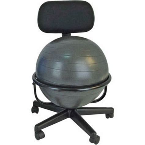 Fabrication Enterprises Cando Metal Mobile Ball Chair Wout Arms 18 Dia Ball 30 1790 Zoro