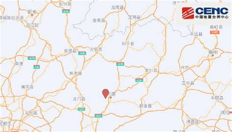 广东河源市源城区发生2 5级地震 震源深度10千米有震感 天气网