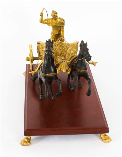 Antique Grand Tour Bronze Sculpture Of Greek Charioteer 19th C For Sale