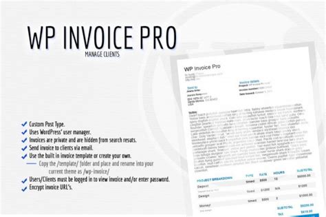 Wp Invoice Pro Now V20 Thetorquemag