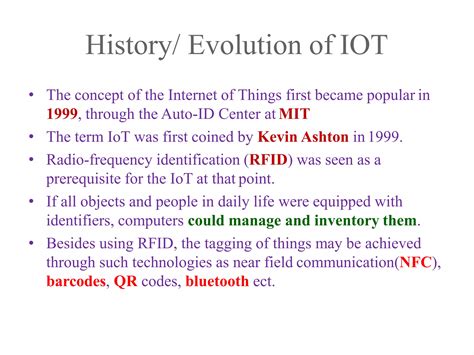 Introduction To Internet Of Things Iot Pptx Internet Of Things Internet