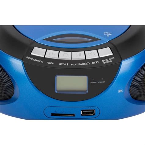 Metronic Radio CD Bluetooth Azul PcComponentes