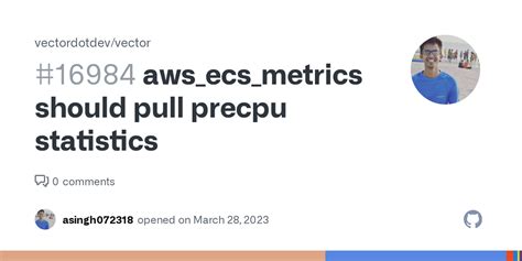 Aws Ecs Metrics Should Pull Precpu Statistics Issue 16984