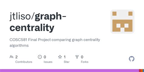 Github Jtlisograph Centrality Cosc581 Final Project Comparing Graph