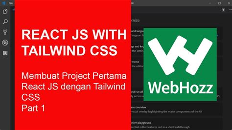 Belajar React Js React Js Dengan Tailwind Css Part Youtube
