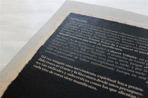 Tristán Tzara Siete Manifiestos Dada Book Design On Behance