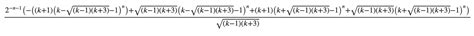 combinatorics solving the recurrence a {n 1} k cdot a n k 1
