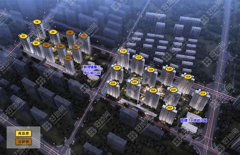 好地网 拿地2个月，大华集团大江东新湾项目公示，规划建造22幢高层住宅楼