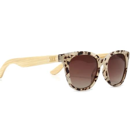 Lila Grace Ivory Tortoise Sunglasses By Soek Cabana Style