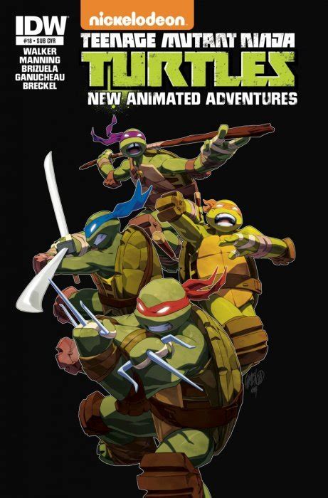 Teenage Mutant Ninja Turtles New Animated Adventures 16 Idw