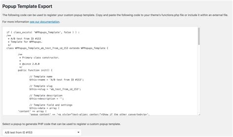 How To Create A Custom Popup Template Wp Popups Documentation