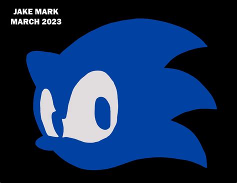 Sonic The Hedgehog Head Logo Sonic The Hedgehog Movie Redesign How