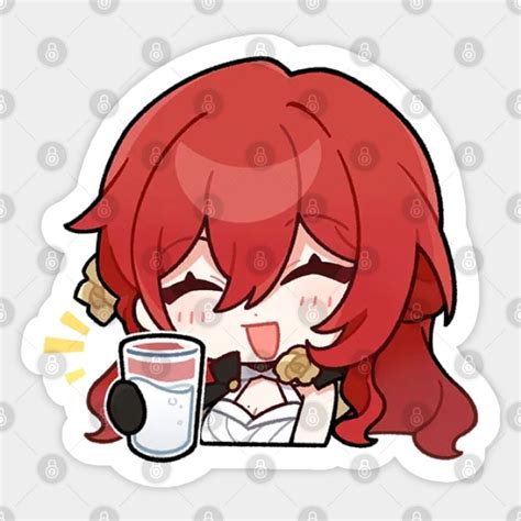 Honkai Star Rail Chibi Himeko 2 Honkai Star Rail Sticker Teepublic