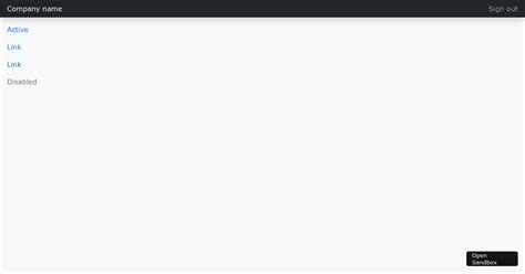 Dashboard App Forked Codesandbox