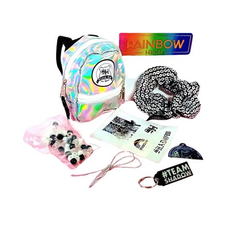 Rainbow High Silver Mini Accessory Backpack Poundfun™