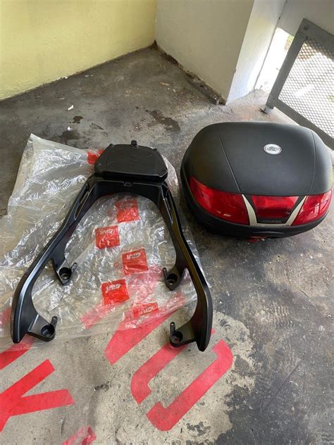 Xmax Rack And Box Motorcycles Motorcycle Accessories On Carousell